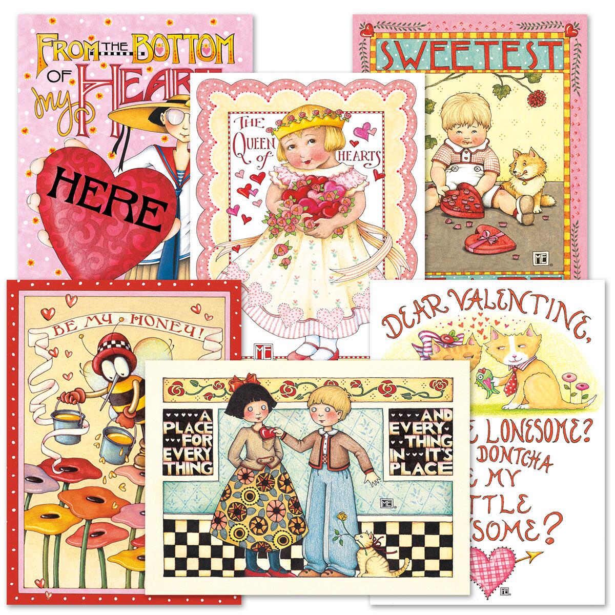 Mary Engelbreit Valentines Day Cards | Colorful Images