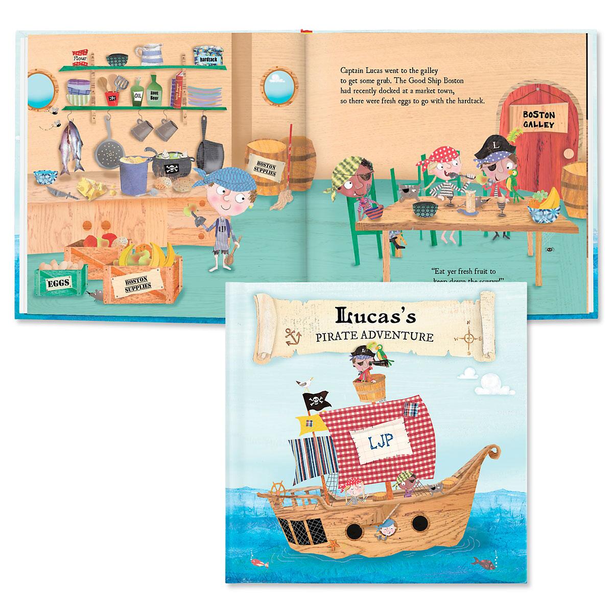My Pirate Adventures Custom Storybook | Colorful Images