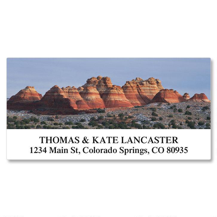 Natural Landscapes Deluxe Return Address Labels | Colorful Images