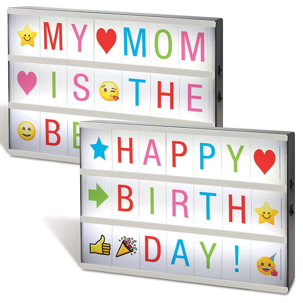 Marquee Light Box | Colorful Images