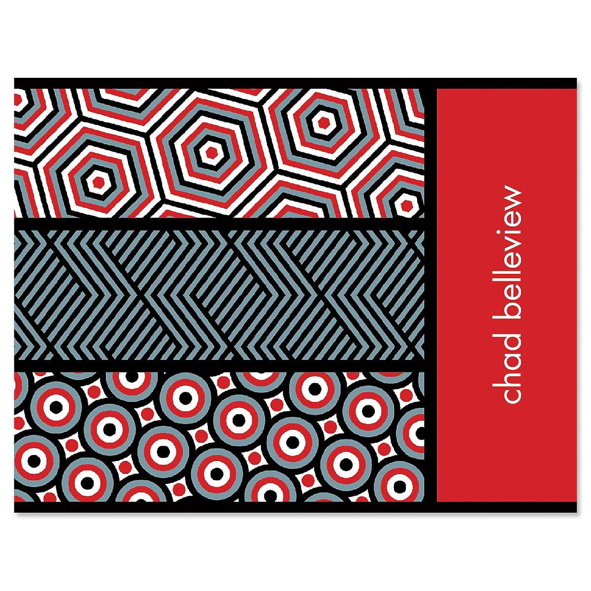Op Art Note Cards | Colorful Images
