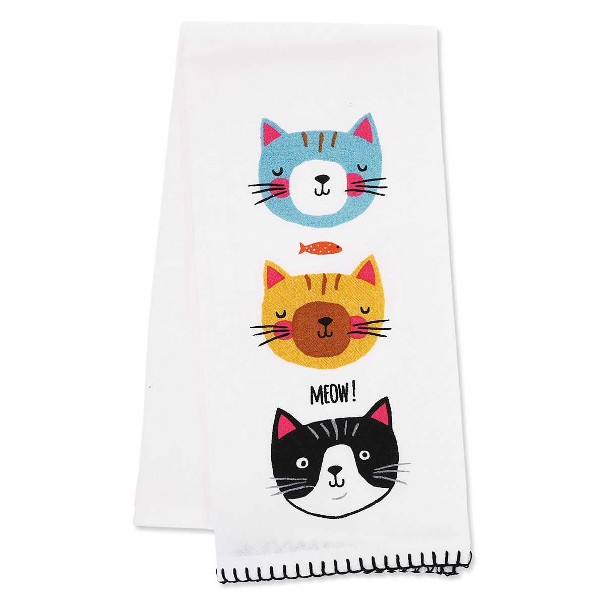 meow Kitchen Towel | Colorful Images