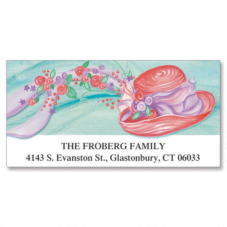 Red Hat Deluxe Return Address Labels | Colorful Images