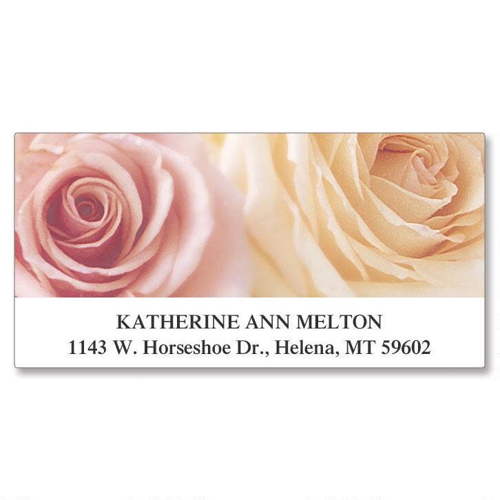 Roses Deluxe Return Address Labels | Colorful Images