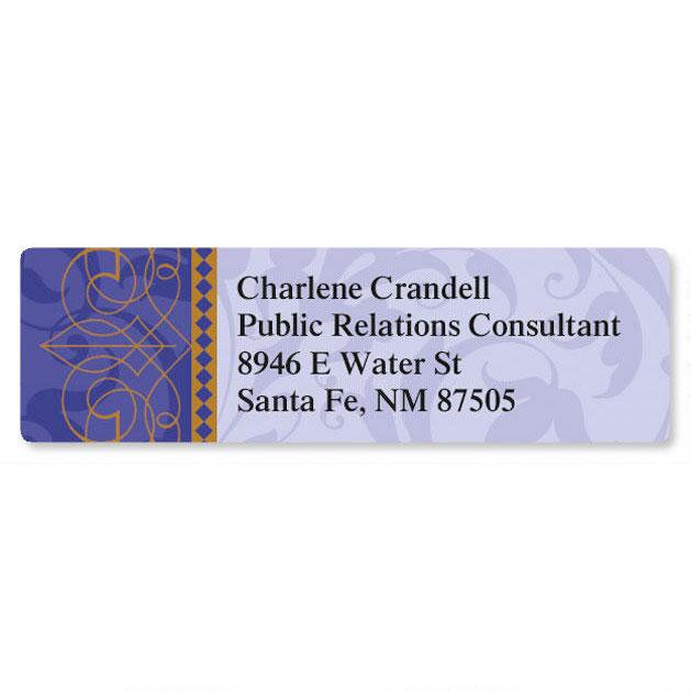 Royal Classic Return Address Labels | Colorful Images