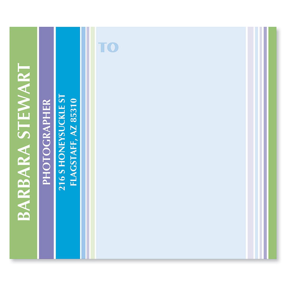 SideStripe Package Labels | Colorful Images