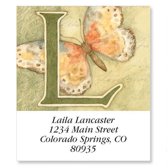 Spring Alpha Select Return Address Labels | Colorful Images