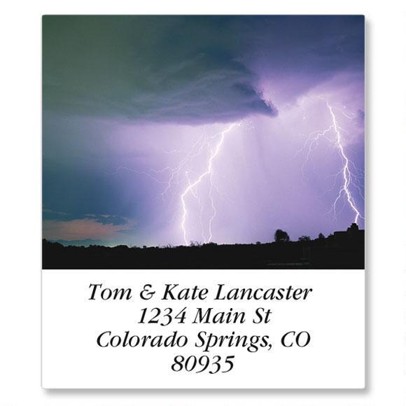 Stormchaser Select Return Address Labels | Colorful Images