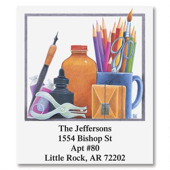 Studio Style Select Return Address Labels | Colorful Images