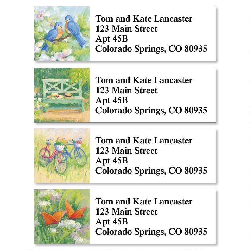 Summertime Classic Return Address Labels | Colorful Images