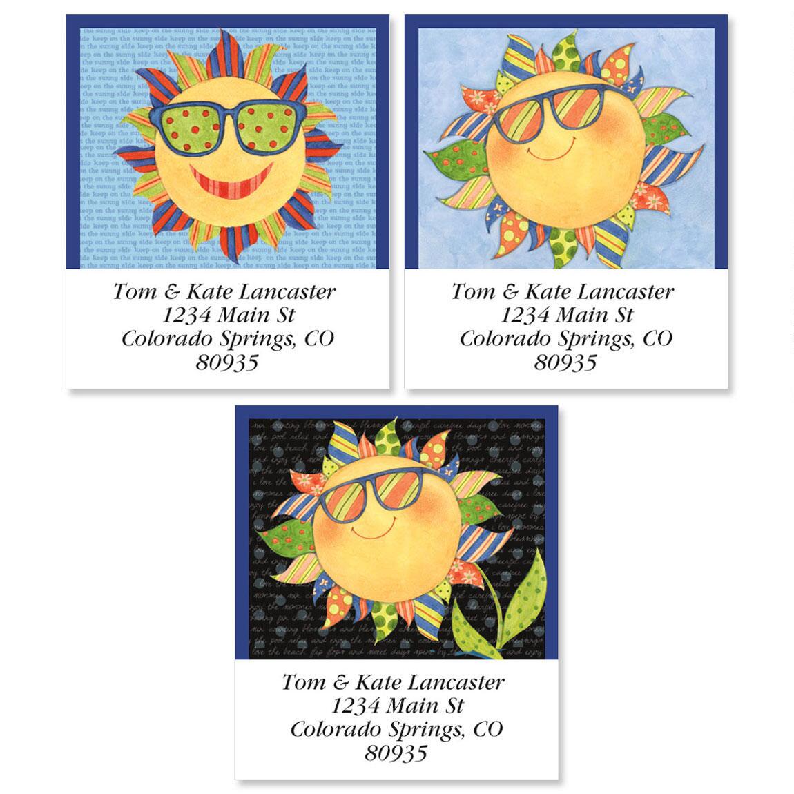 Sunshine Select Return Address Labels | Colorful Images