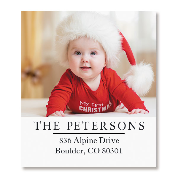 Personalized Classic Photo Select Address Labels | Colorful Images