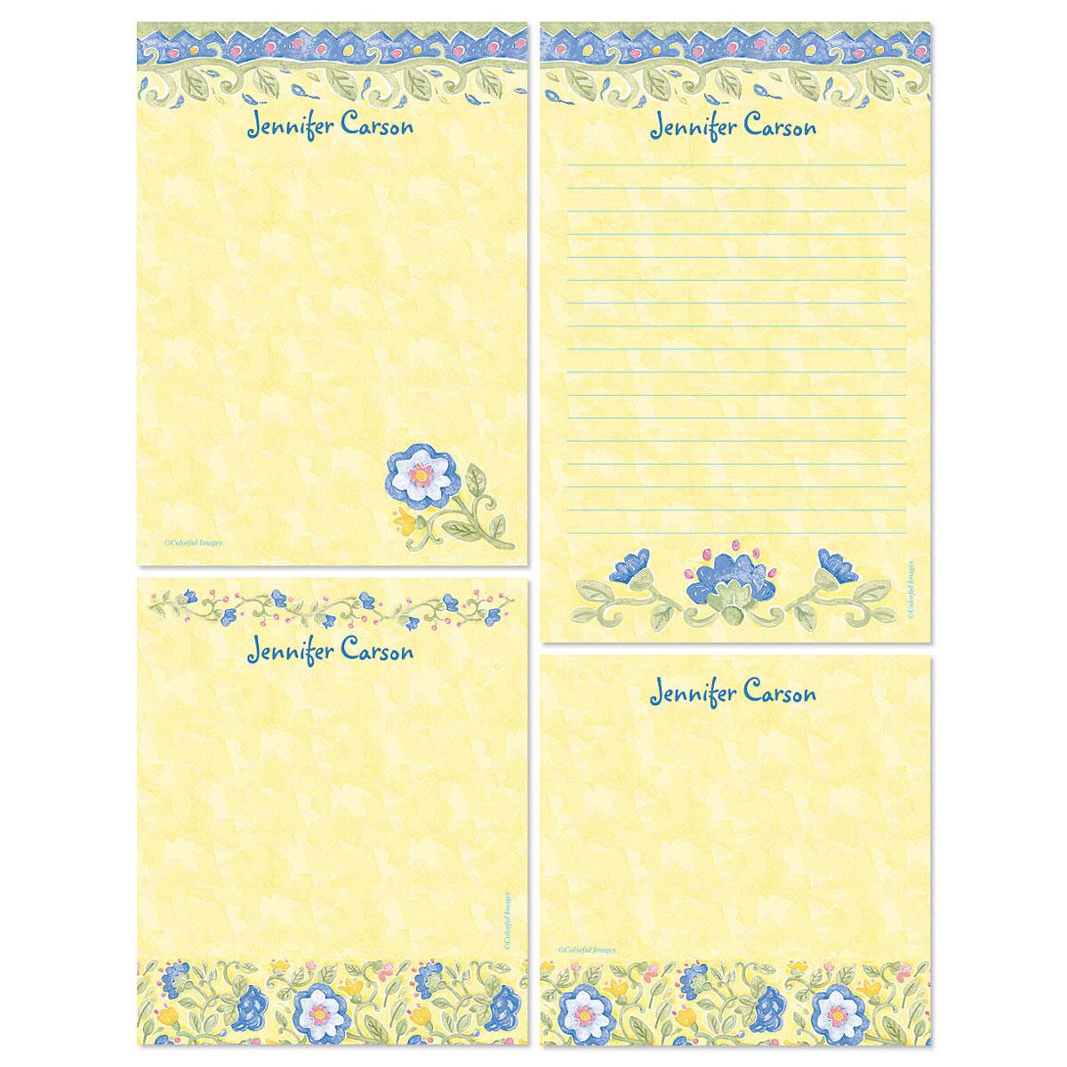 Tuscan Sun Memo Pad Sets | Colorful Images