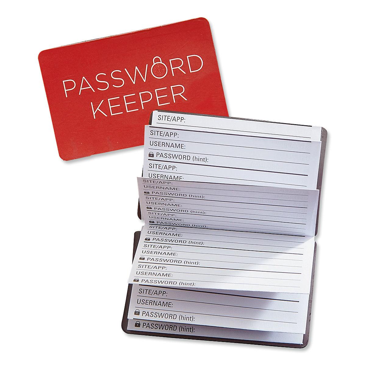 Wallet Sized Password Keeper | Colorful Images