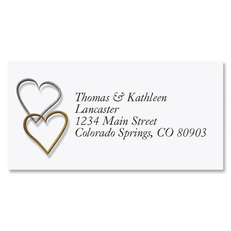 Wedding Address Labels | Colorful Images