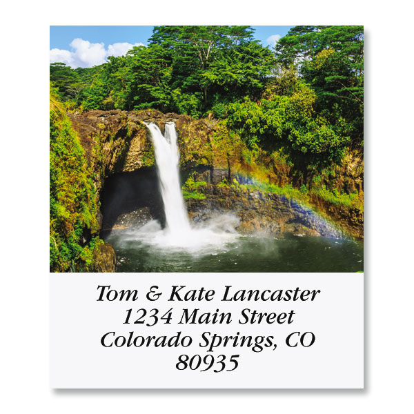 Hawaii Select Return Address Labels (6 Designs) | Colorful Images
