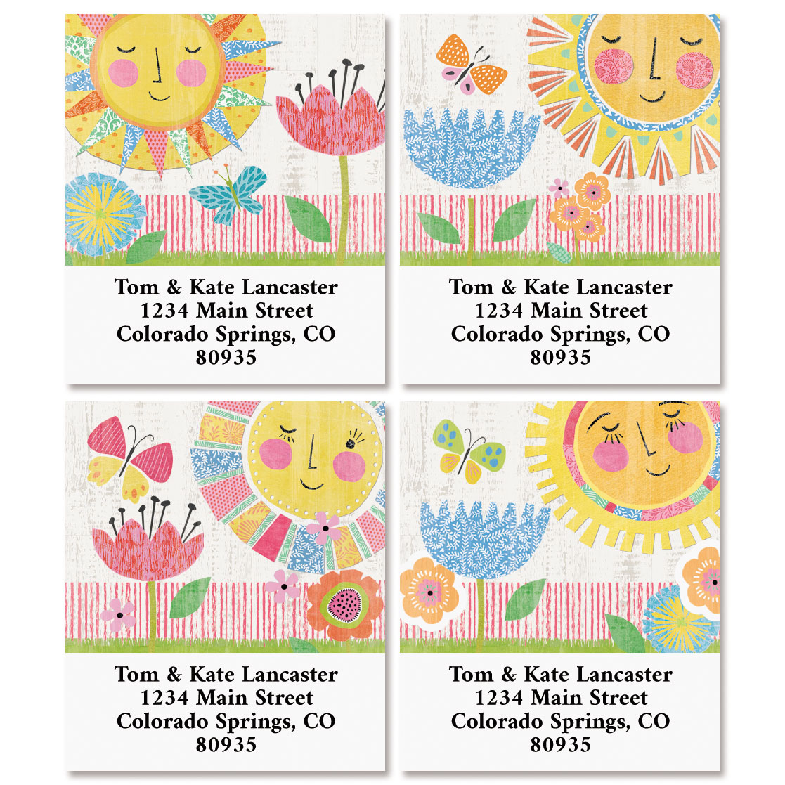 Hello Sunshine Select Address Labels | Colorful Images