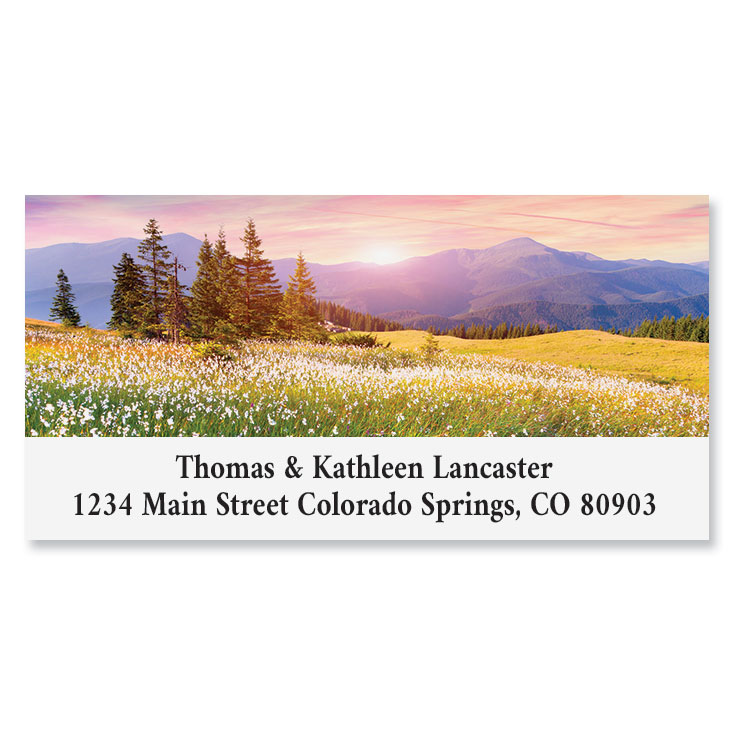 Summer Deluxe Return Address Labels (8 Designs) | Colorful Images