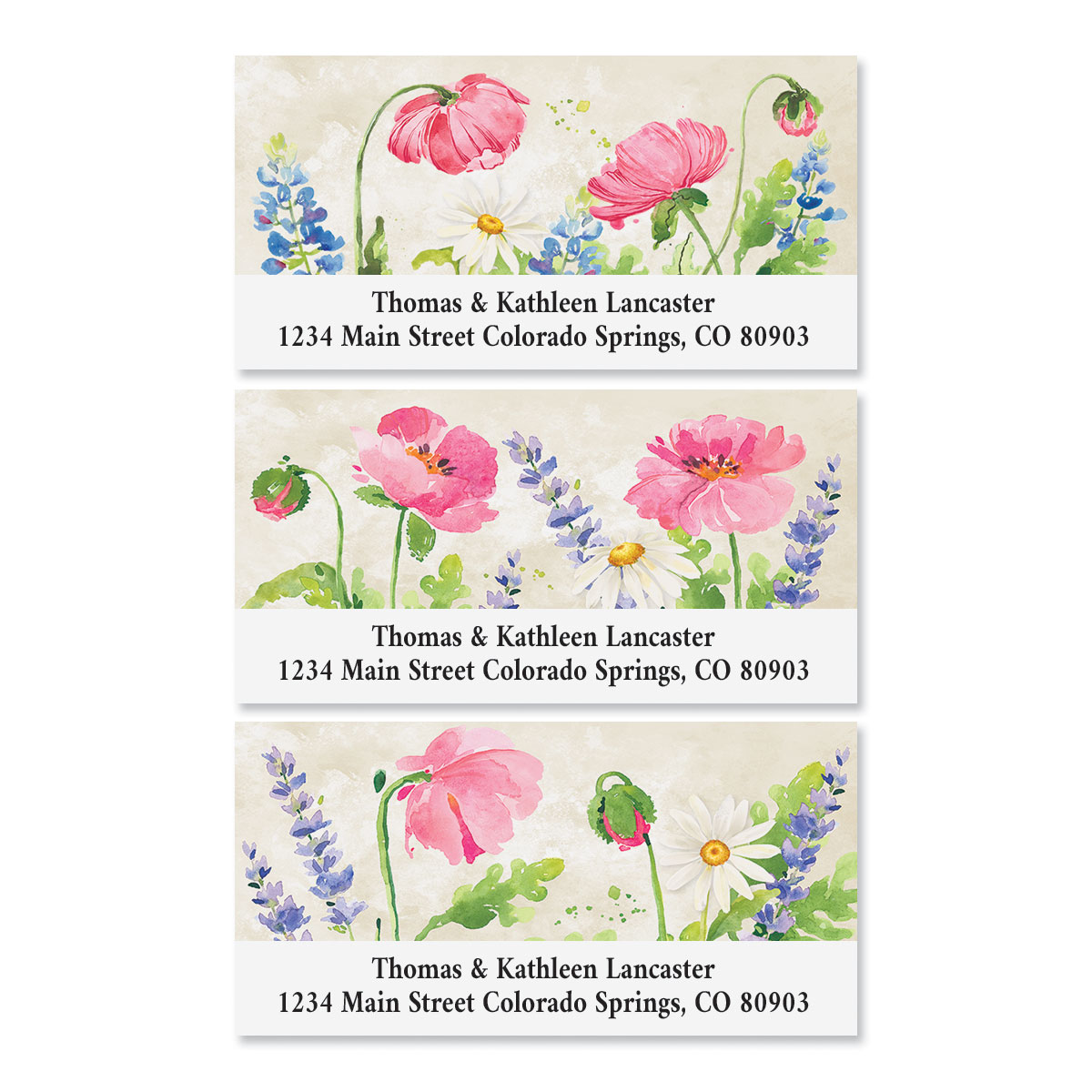 Western Springs Deluxe Return Address Labels (3 Designs) | Colorful Images