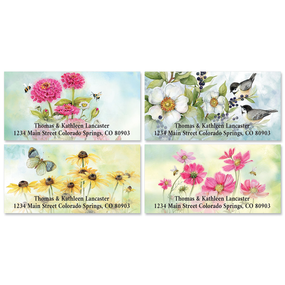 Summer Fun Deluxe Return Address Labels | Colorful Images