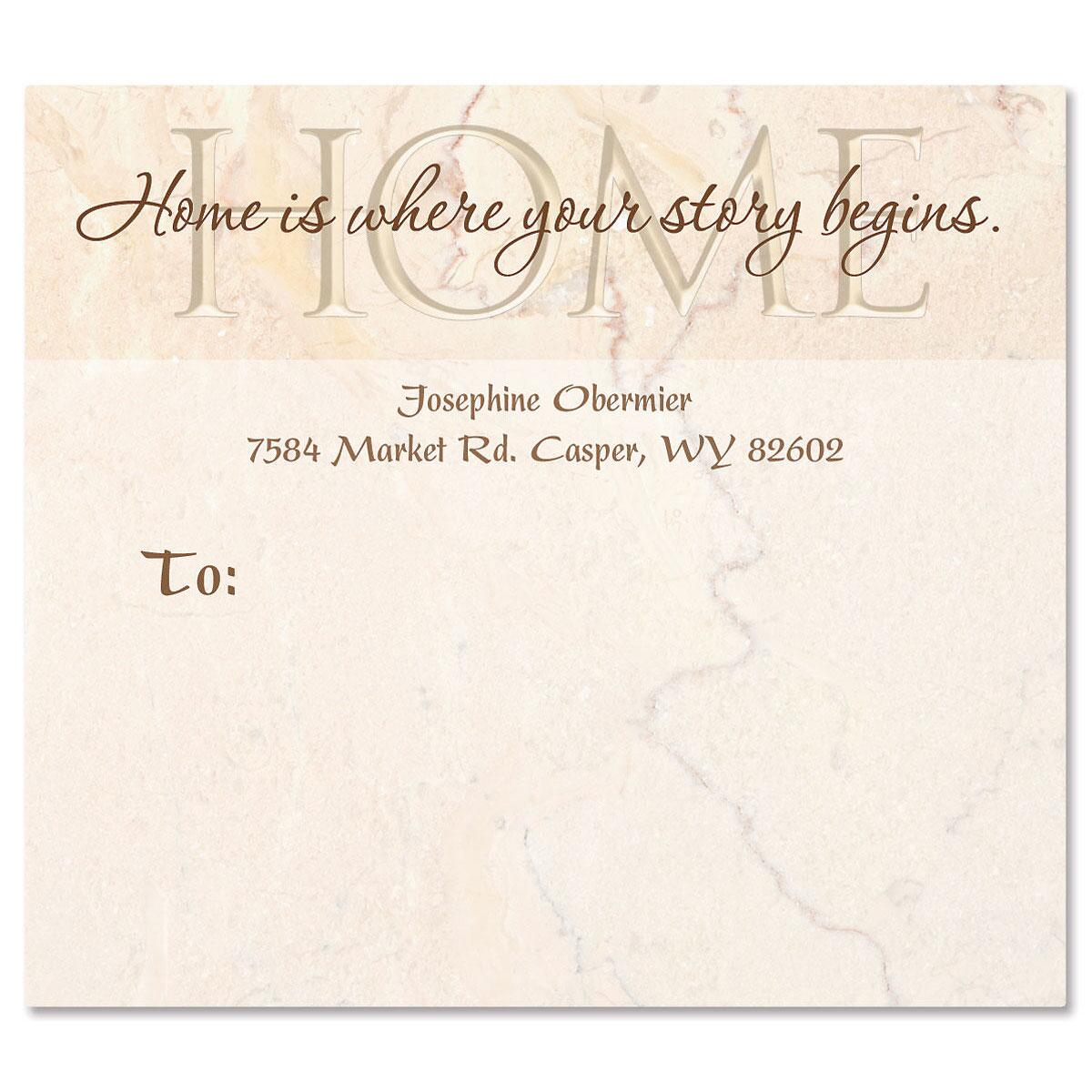 Your Story Package Labels | Colorful Images