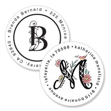 Beautiful Address Labels By Design | Colorful Images