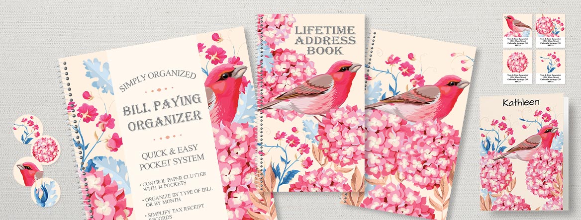 Address Labels, Personal Checks, Personalized Gifts | Colorful Images
