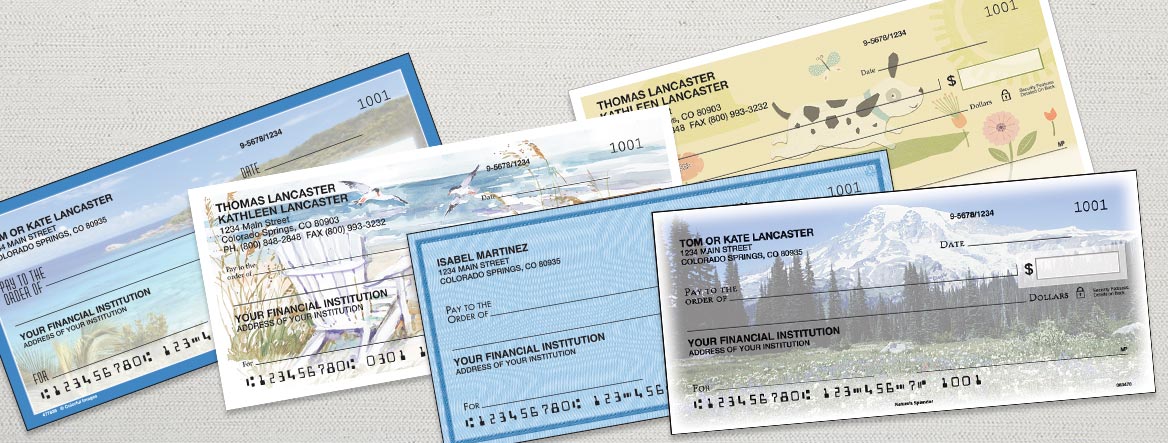 Address Labels, Personal Checks, Personalized Gifts | Colorful Images