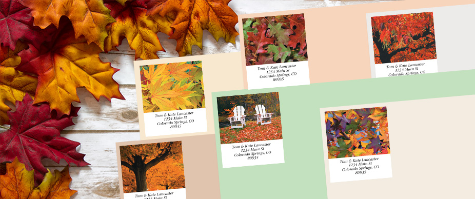 Beautiful Address Labels By Design | Colorful Images