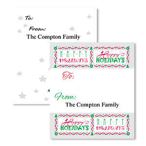 Christmas Address Labels, Cards & More | Colorful Images