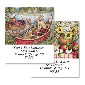 Beautiful Address Labels By Design | Colorful Images