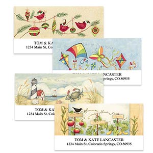 Holiday Address Labels & Holiday Envelope Labels | Colorful Images