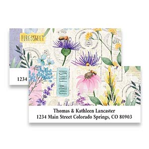 Beautiful Address Labels By Design | Colorful Images