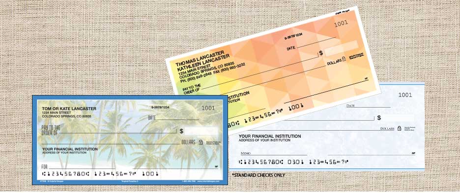 Personal Checks, Personal Check Designs | Colorful Images