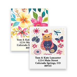 Address Labels, Personal Checks, Personalized Gifts | Colorful Images