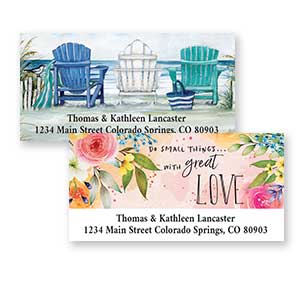 Address Labels, Personal Checks, Personalized Gifts | Colorful Images