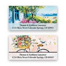 Personalized Return Address Labels | Colorful Images