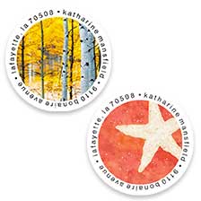 Personalized Return Address Labels | Colorful Images