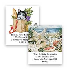 Beautiful Address Labels By Design | Colorful Images
